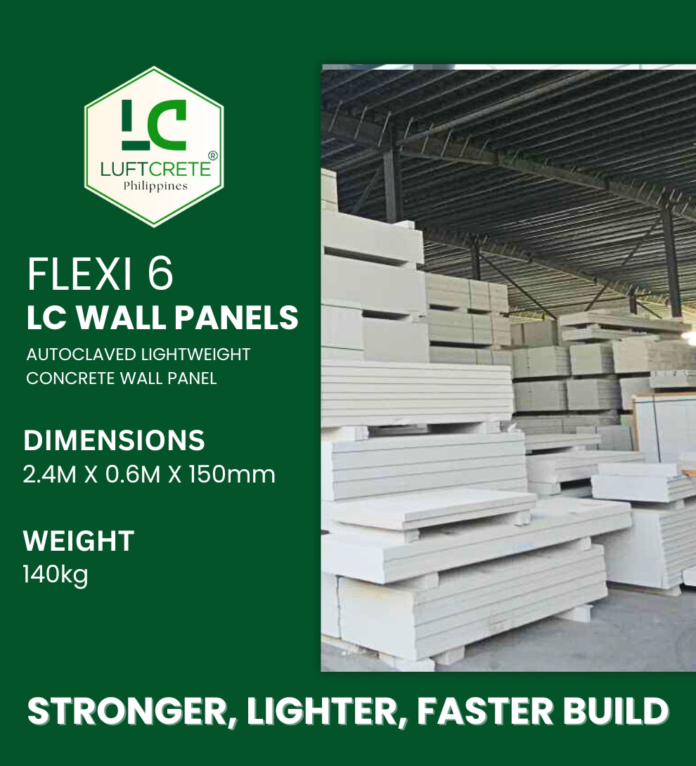 Flexi 6 LC Wall Panel – Luftcrete Philippines