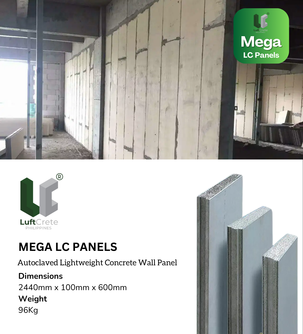 Mega LC Panels – Luftcrete Philippines